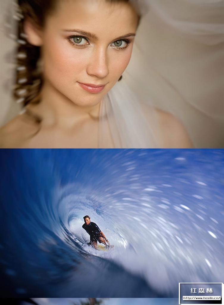 【PS插件】PS/LR汉化版滤镜插件 Alien Skin Bokeh 2 一键生成唯美景深效果-红森林