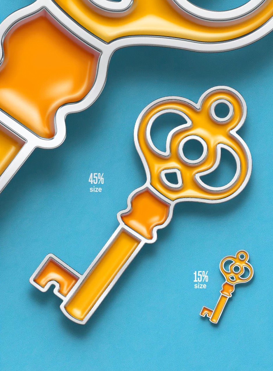 【PS插件】珐琅烤漆质感徽章样机生成器插件 Soft Enamel Pin Generator-红森林