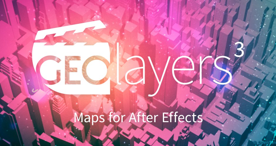 【AE脚本】世界地图任意位置路径展示动画 GEOlayers 3 v1.14.1 +使用教程-红森林