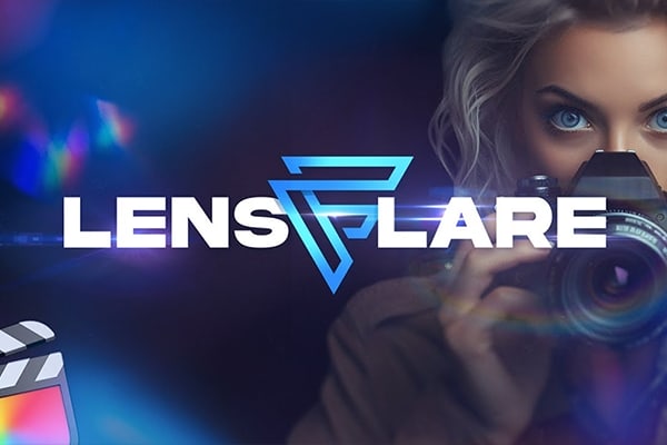 【FCPX插件】100组镜头耀斑光晕光效纹理叠加3D文字标题动画 Century Creatives – Lens Flare-红森林