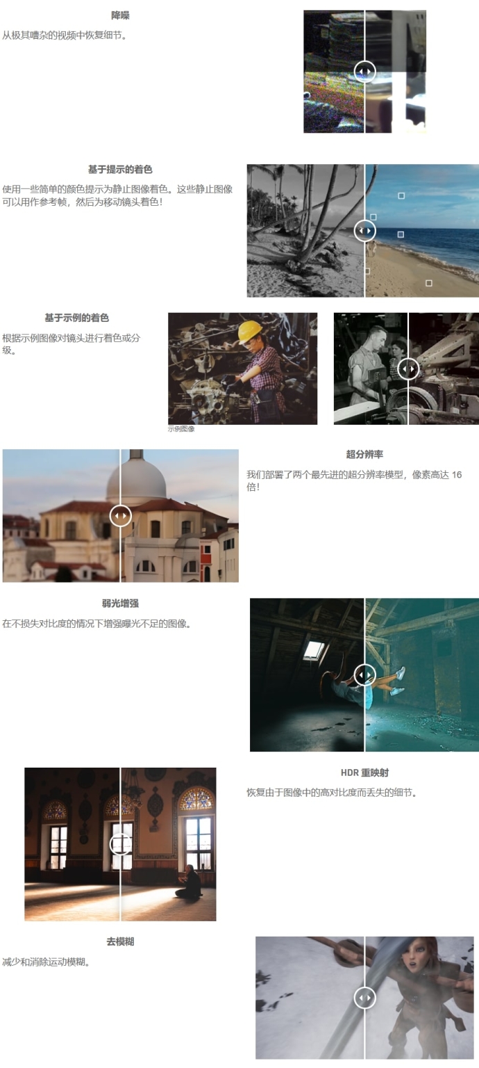 【AE/PR插件】人工智能画面着色无损放大HDR增强工具 Neural Enhancement Suite v1.5.8 Win版-红森林