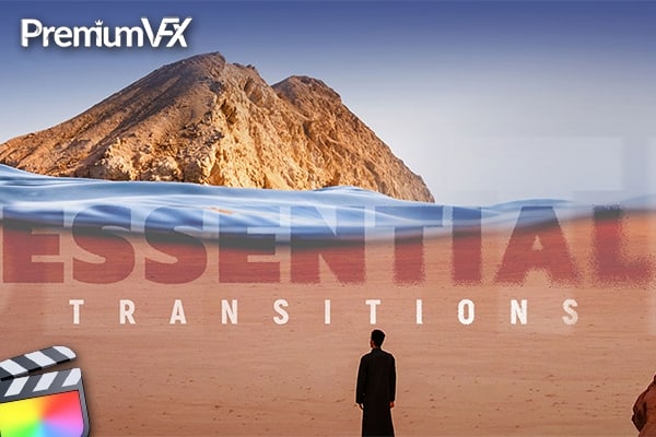 【FCPX插件】50种创意渐变网格分割镜像视差滑动淡入淡出效果转场动画 PremiumVFX – Essential Transitions-红森林