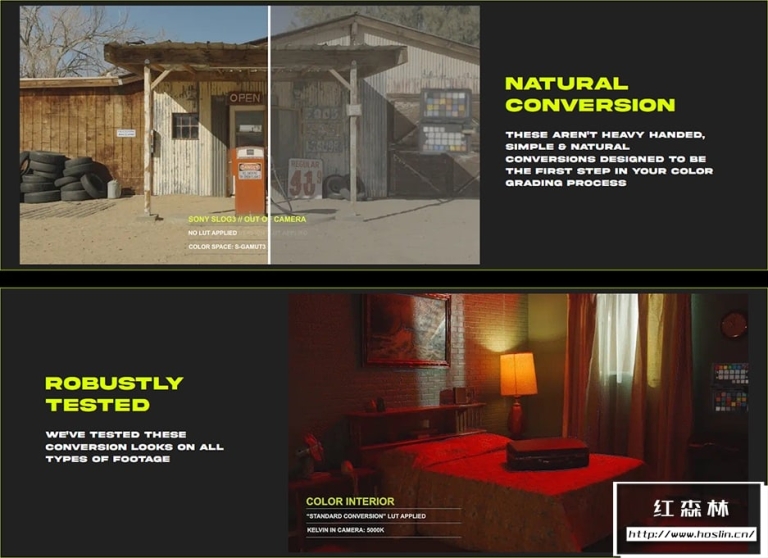 【调色预设】5款Sony相机S-Log 3转换REC.709色彩外观调色LUT预设 Tropic Colour – Sony Conversion LUTs (A7II-IV) // (FX3 ...