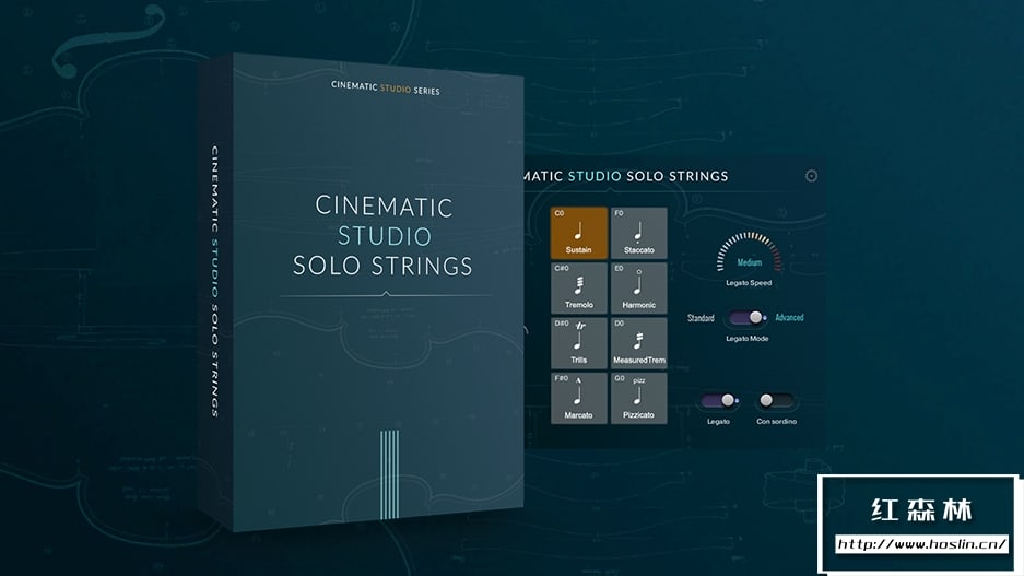 电影工作室专业管弦乐样本库音源5套合集 Cinematic Studio Series – Brass/Solo Strings/Strings/Woodwinds/Piano-红森林
