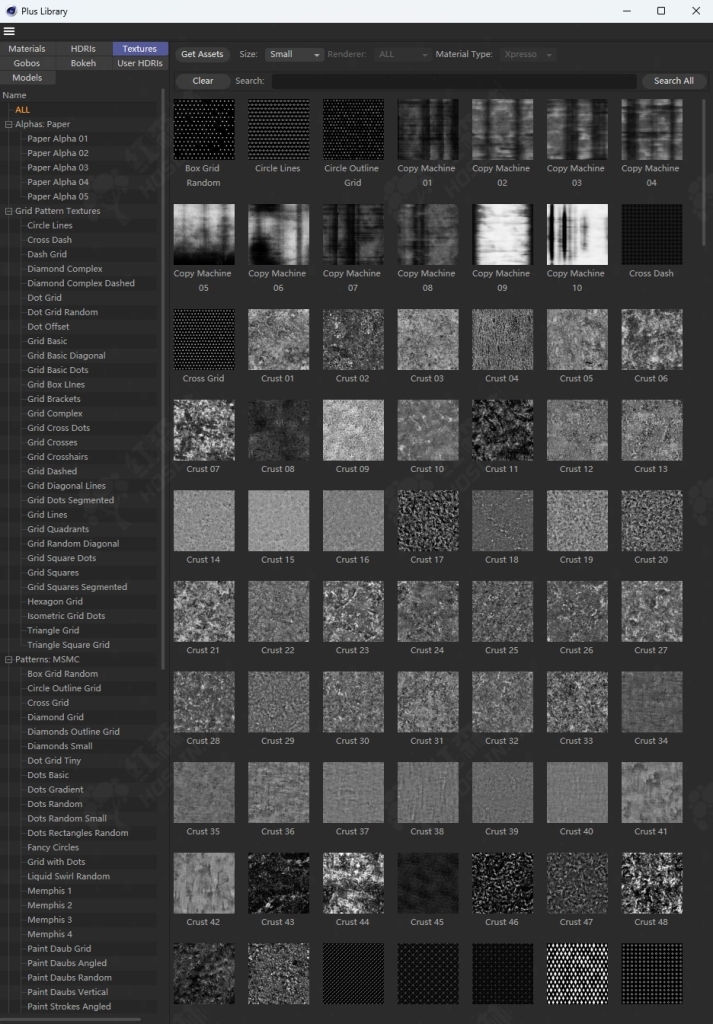 【C4D插件】C4D R22-2024/2025灰猩猩GSG插件合集及全套预设材质库 GreyscaleGorilla Plus ...