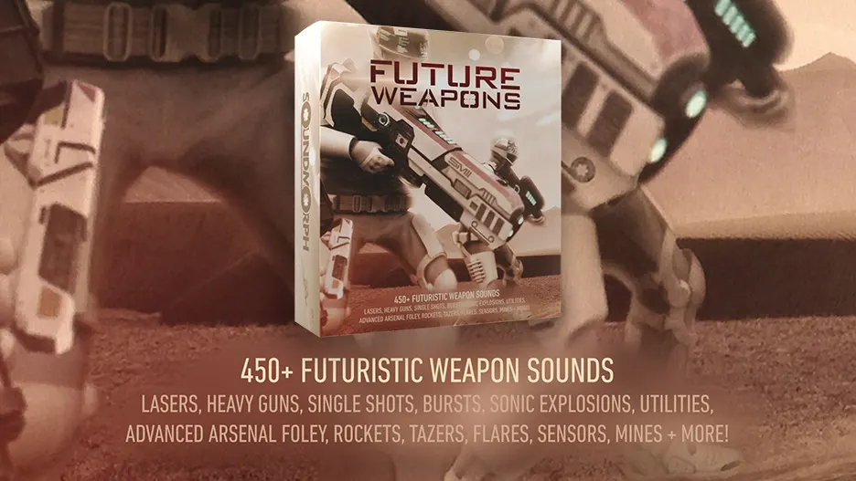 【配乐音效】450个科幻未来世界战争高能激光粒子声波武器发射战斗音效 SoundMorph – Future Weapons-红森林