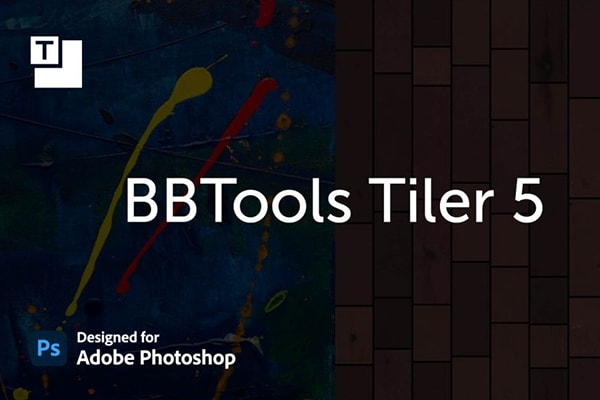 【PS插件】快速制作无缝纹理瓷砖效果生成插件 BBTools Tiler 5 v5.1.2 Win/Mac汉化版-红森林